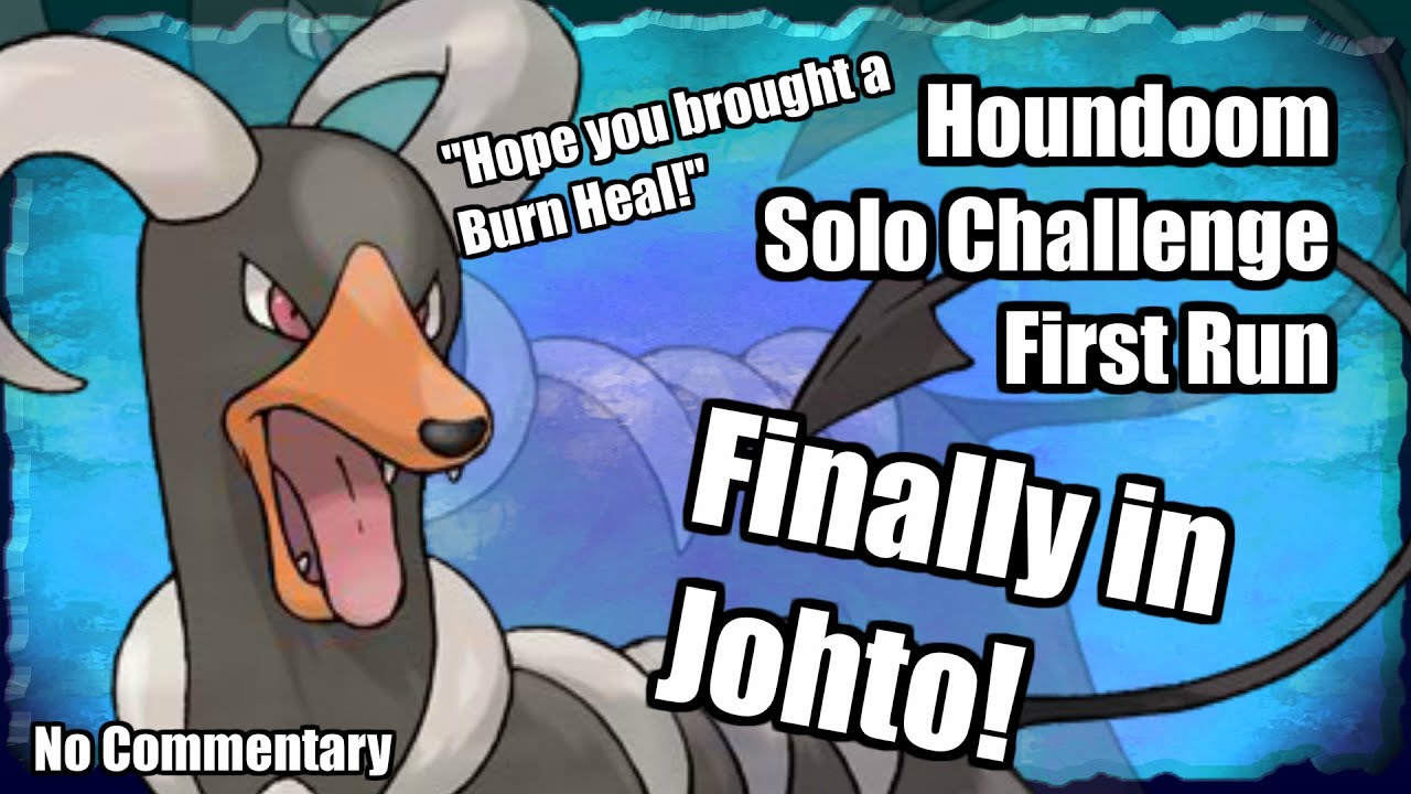 Houndoom Only - 1st Run - Pokémon Crystal (No Commentary) - YouTube