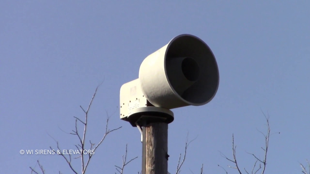 ACA P-10 Siren Test, Milwaukee, WI (Alert & Attack) - 11/14/18 - YouTube