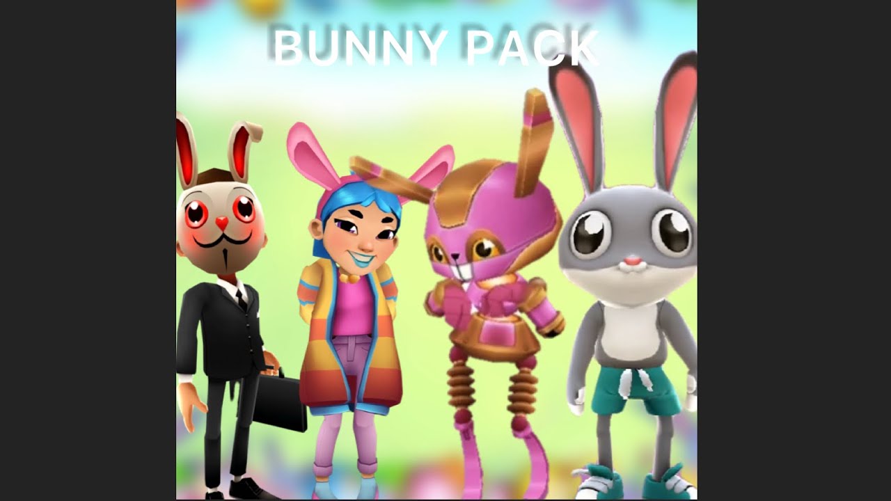 🐇Subway Surfers Bunny Pack!🐰 (Frank, Bonnie, Rabbot, George) - YouTube