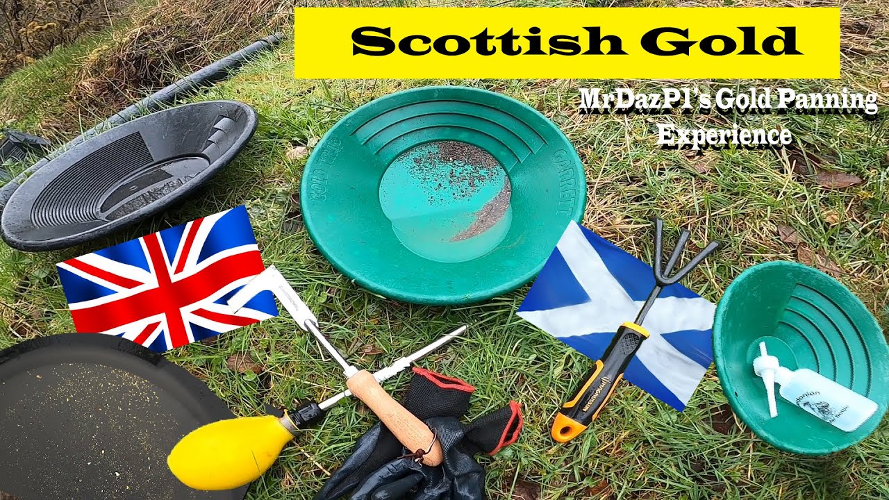 Scottish Gold Prospecting - MrDazP1's Gold Panning Experience # ...