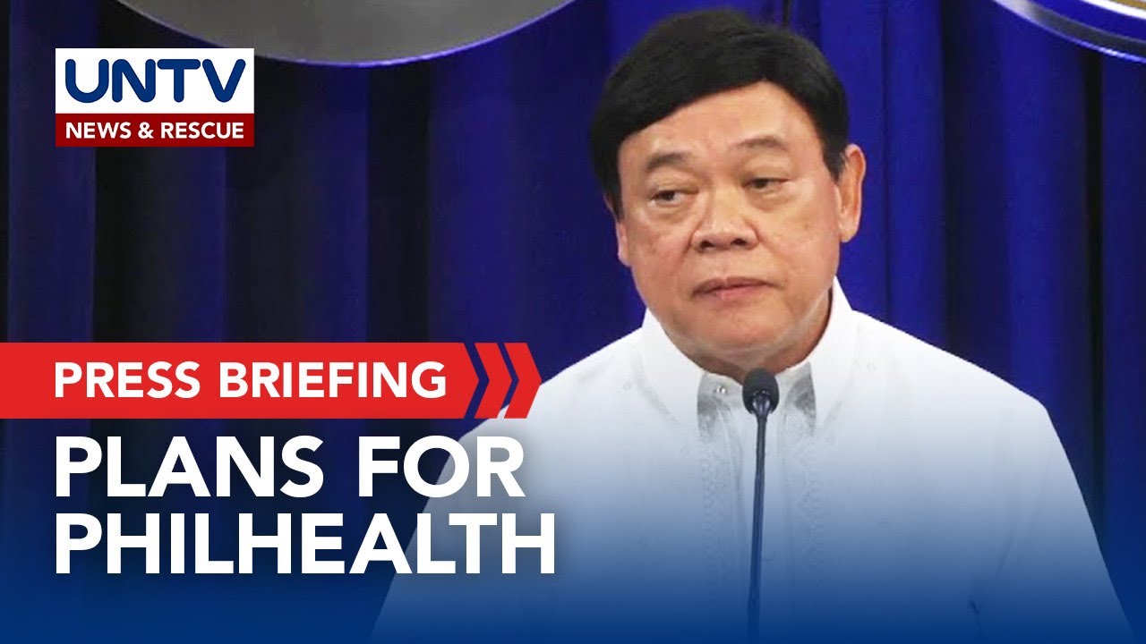 New PhilHealth chief Mercado faces media for the first time - YouTube