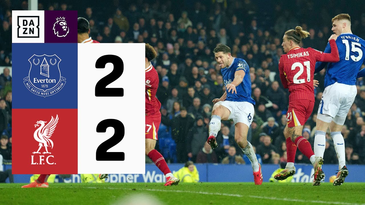Everton vs Liverpool (2-2) | Resumen y goles | Highlights Premier ...