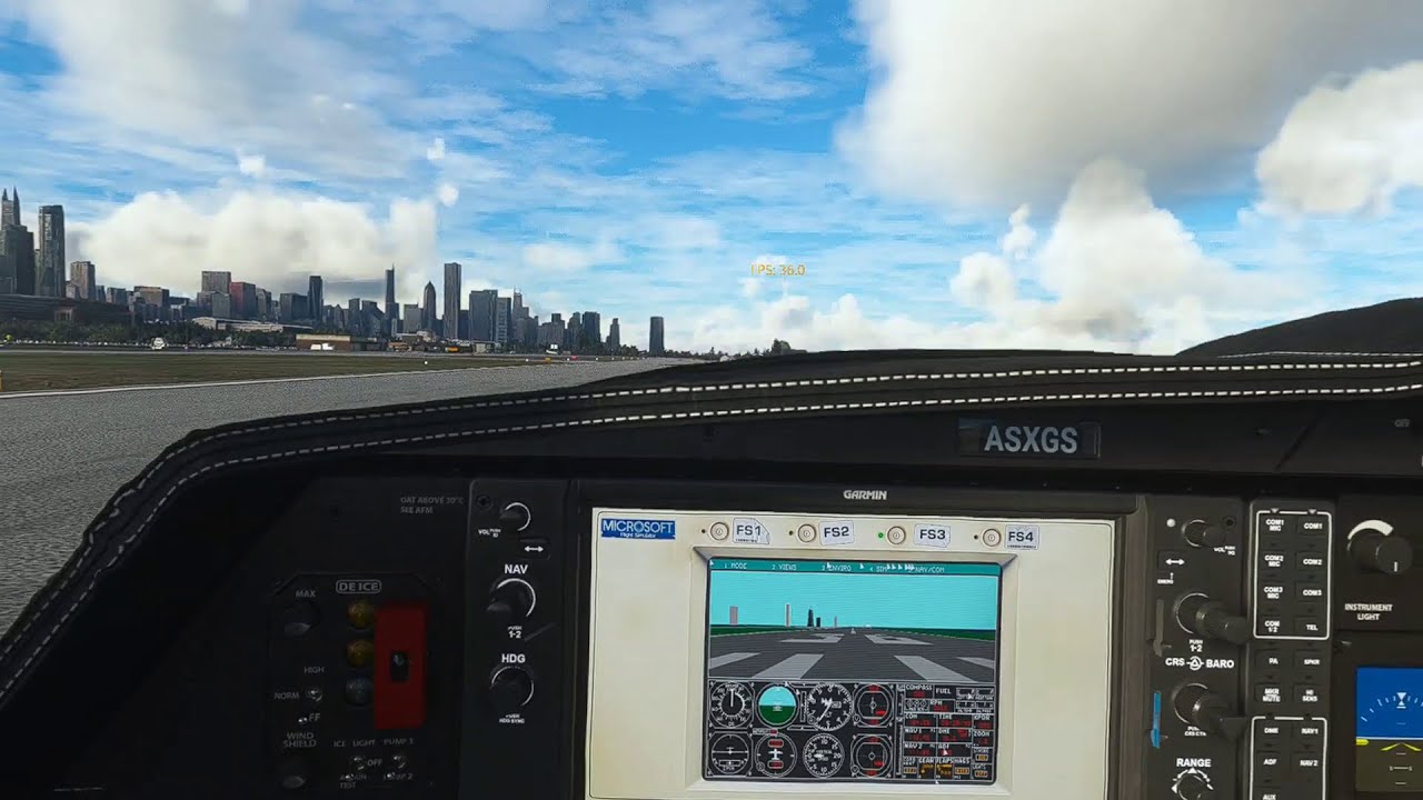 Flying Flight Simulator 3 while flying Flight Simulator 2020 - YouTube