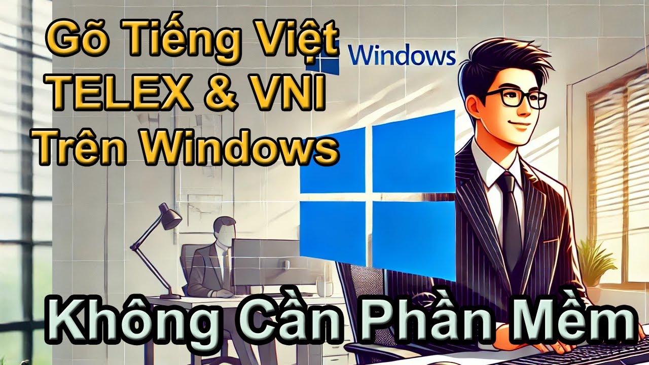 Hướng Dẫn Cách Gõ Tiếng Việt TELEX và VNI Trên Windows Không Cần Phần ...