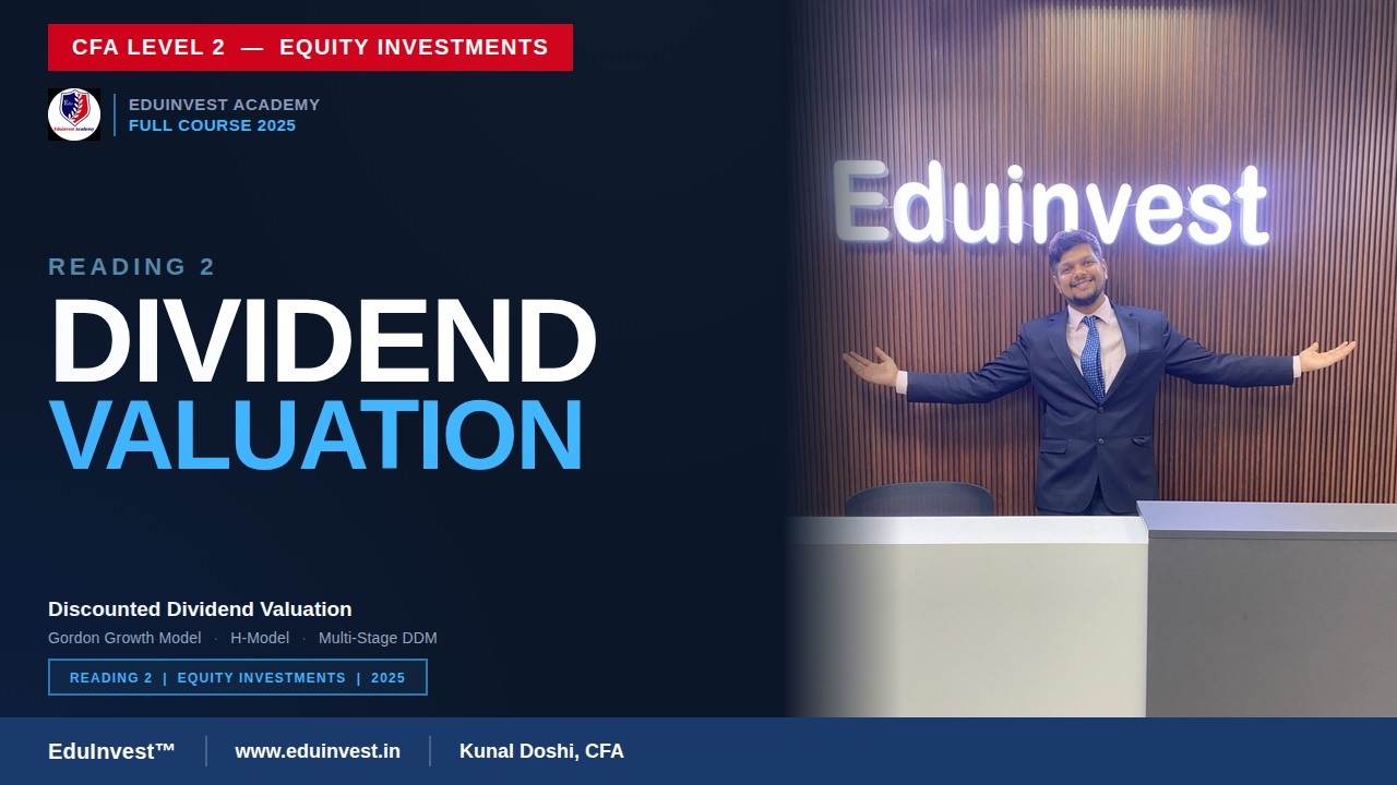 CFAL2 2025 | Equity Investments | R2 Discounted Dividend Valuation ...