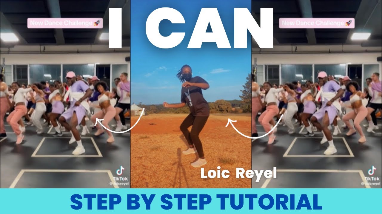 Loïc Reyel - I Can EASY TIKTOK DANCE TUTORIAL (mirrored) - YouTube