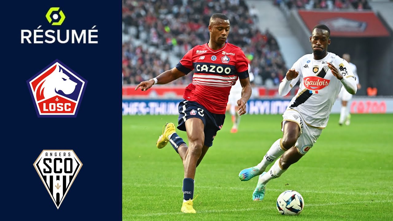 LOSC LILLE - ANGERS SCO (1 - 0) - Highlights - (LOSC - SCO) / 2022-2023 ...
