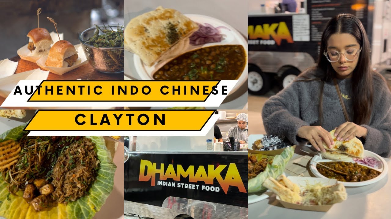 Authentic Indo - Chinese food || Gujarati Khichdi || Clayton || DHAMAKA ...