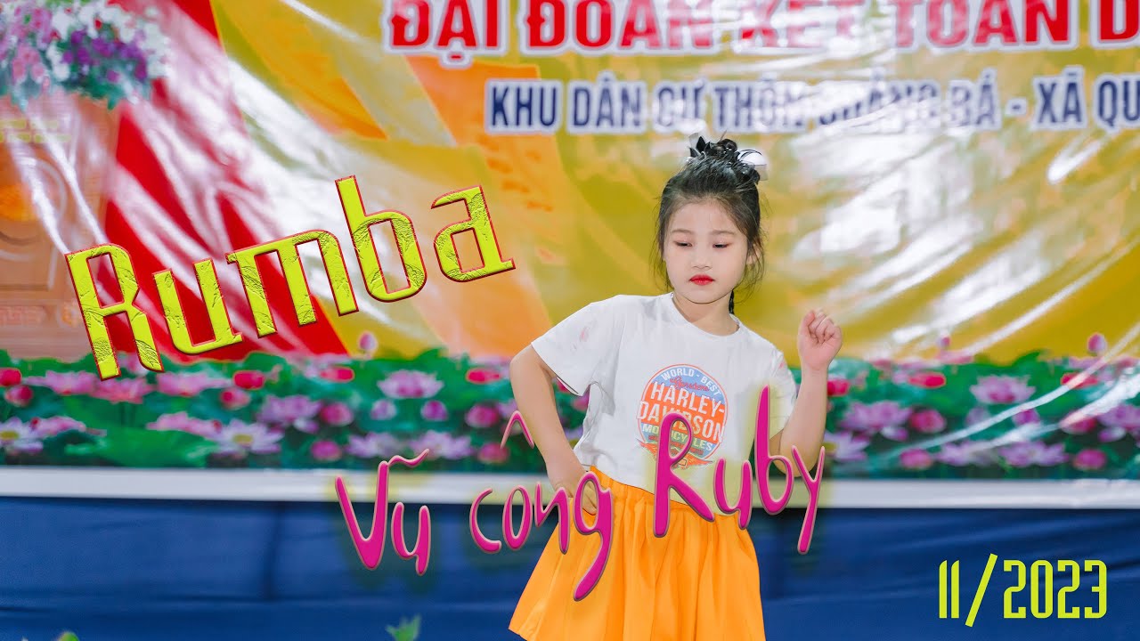 Nhảy Rumba - Vũ công nhí Ruby - YouTube