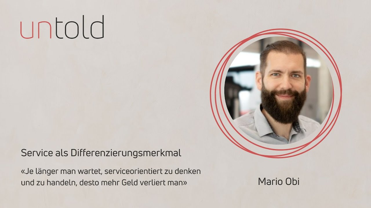 Service als Differenzierungsmerkmal - Gast: Mario Obi - YouTube