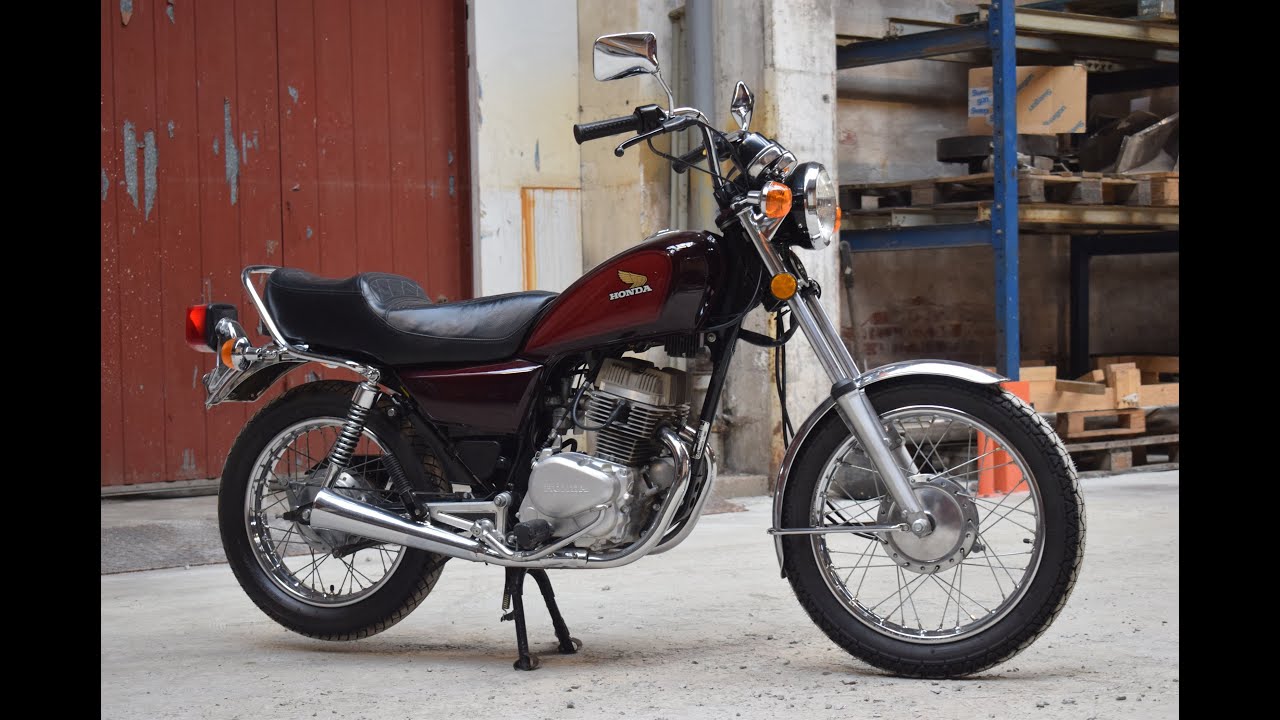 HONDA, modell CM 125C, 1983, Japan - YouTube