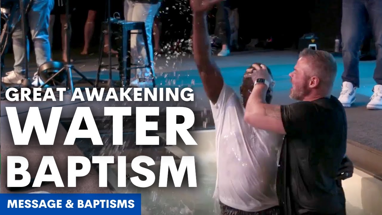 Message & Baptisms || Great Awakening Water Baptism || 3.30.25 - YouTube