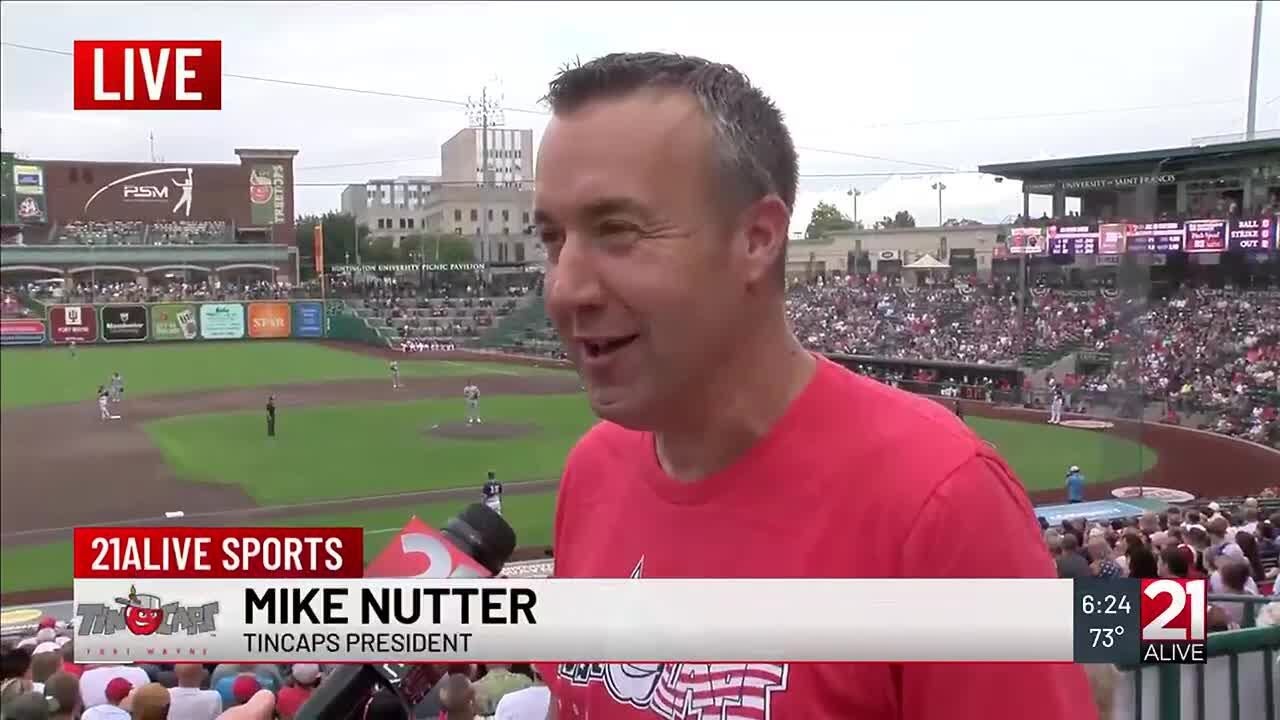 TinCaps President Mike Nutter Talks with 21Alive Sports Director Zach ...