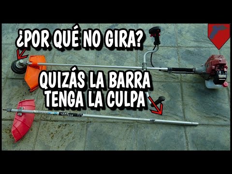 DESBROZADORA NO GIRA EL CABEZAL - Reparación de Transmisión