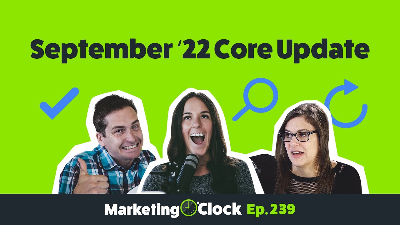 Algorithm & Blues. Goodbye HCU, Hello September Core ‘22 - YouTube