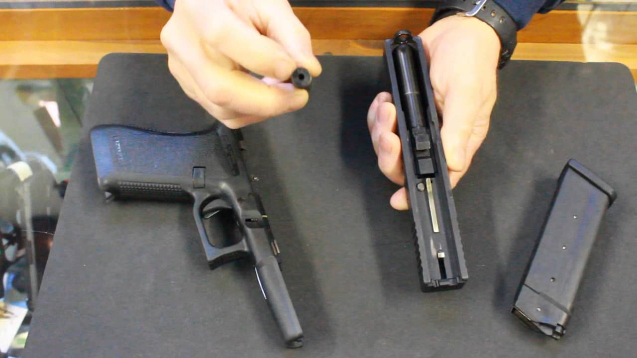 How to Disassemble and Reassemble a Glock - YouTube