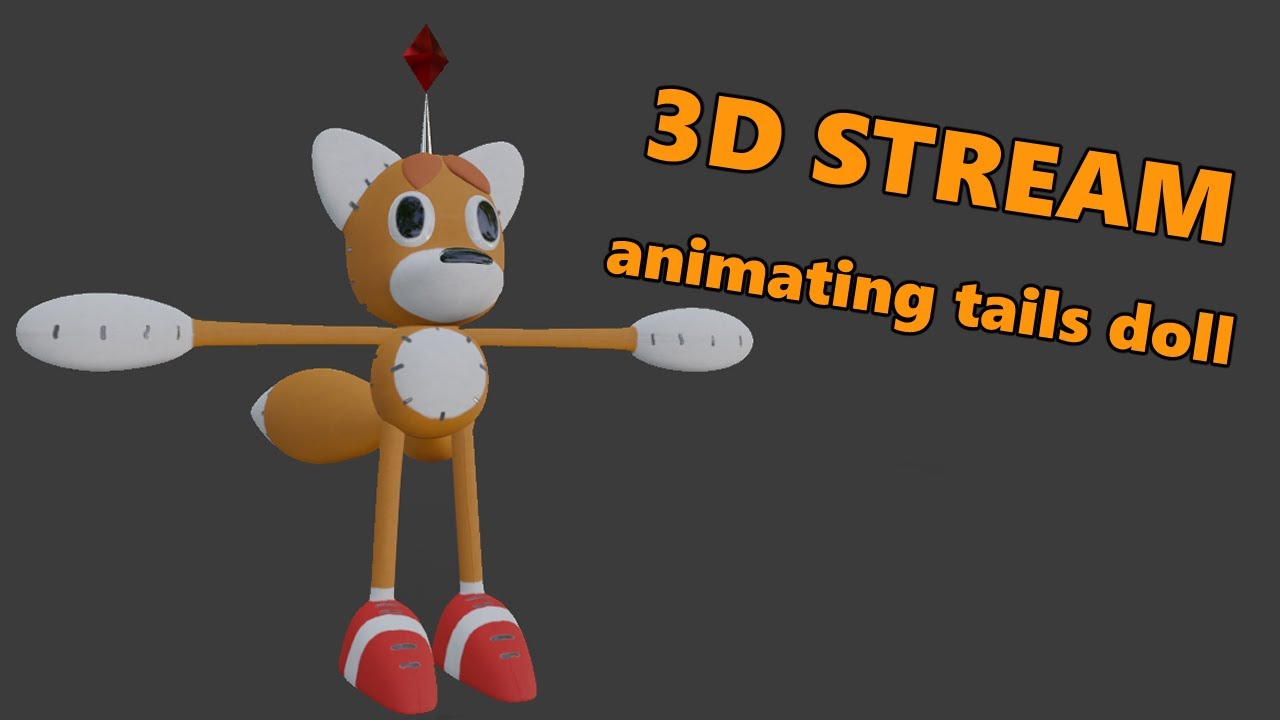 [Blender Stream] Animating Tails Doll - YouTube