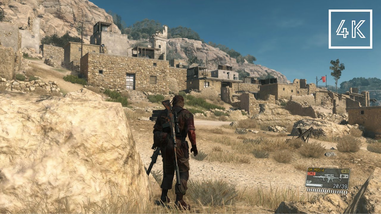 Metal Gear Solid V PS5 | Stealth Outpost Clear Gameplay #1 | [ 4K 60 ...