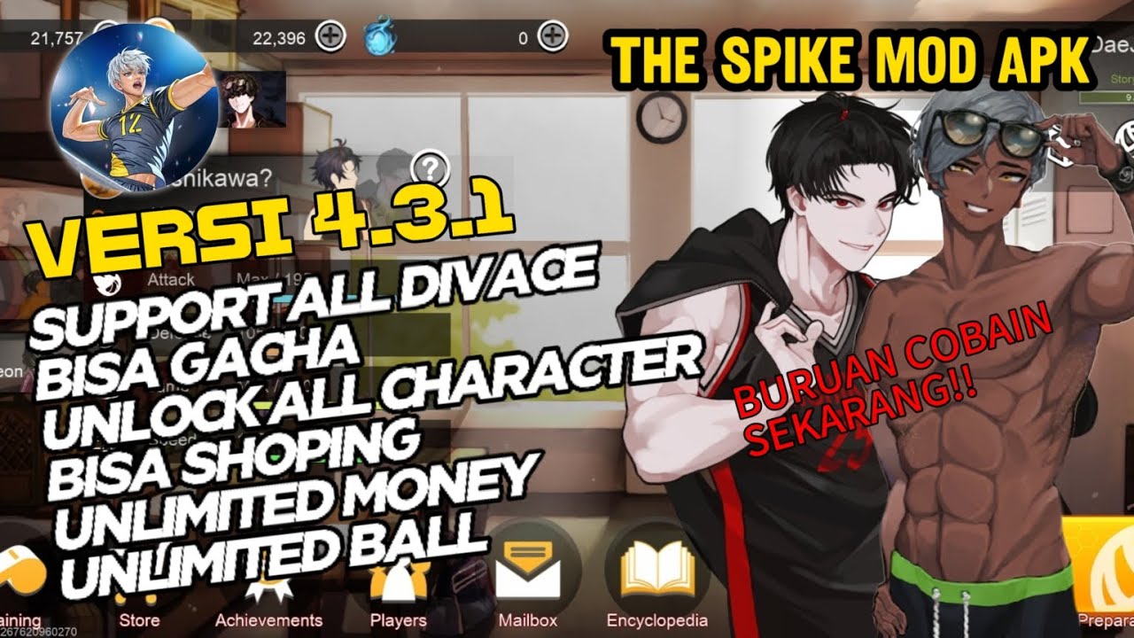 THE SPIKE MOD APK Terbaru V 4.3.1, UNLOCK ALL CHARACTER | Download The ...