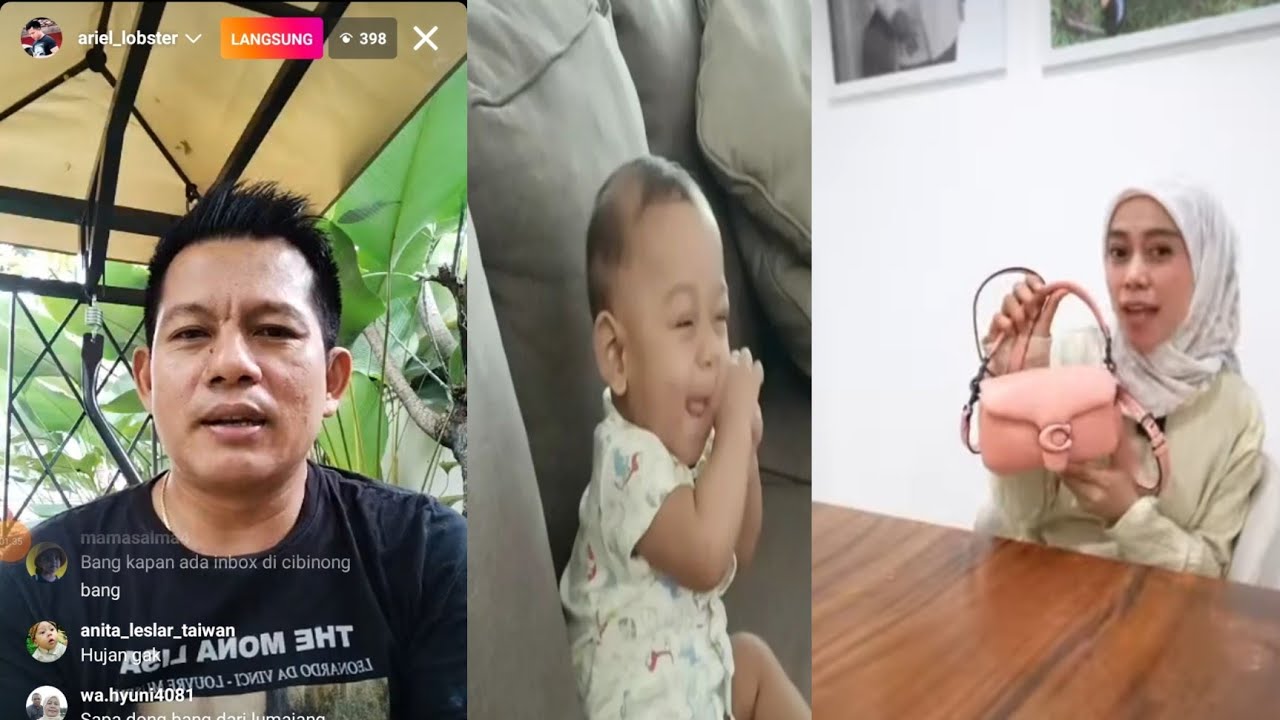FULL LIVE IG WA ARIEL LOBSTER BAHAS ABANG L DAN LESLAR.ALHAMDULILAH ...