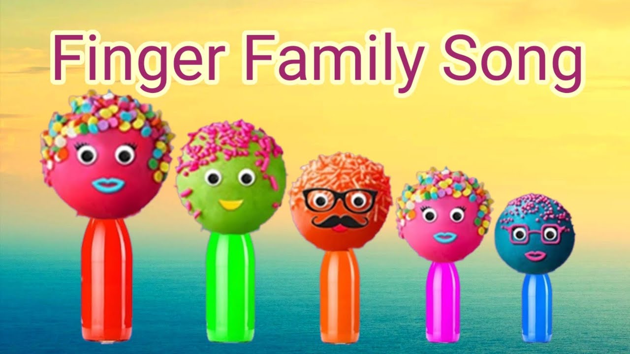 Pops Finger Family Song | Daddy Finger Family Rhymes for Children ...