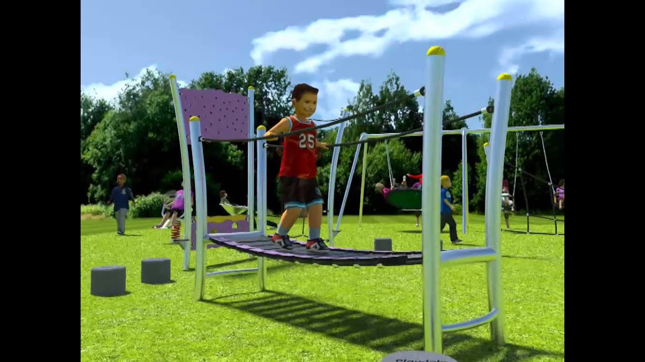 City Mini Suspension Bridge No Mow - YouTube