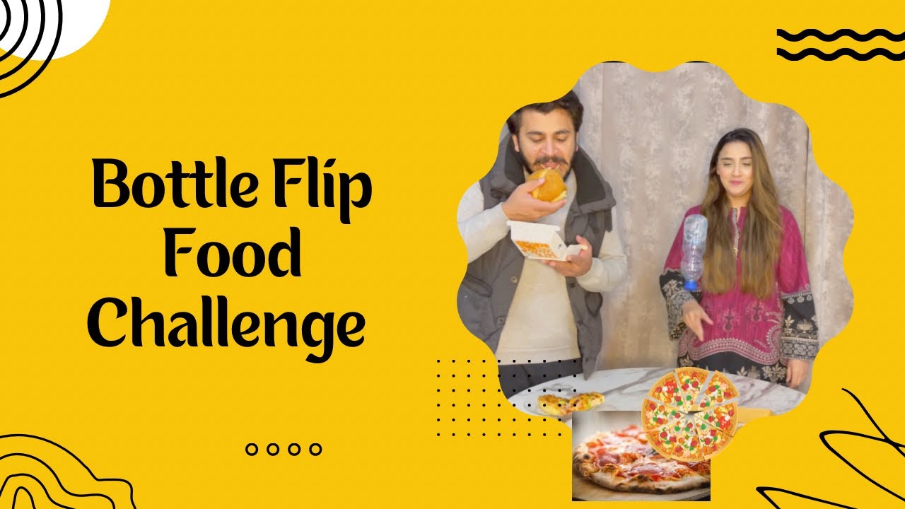 Bottle Flip Food Challenge 🤩😱 - YouTube