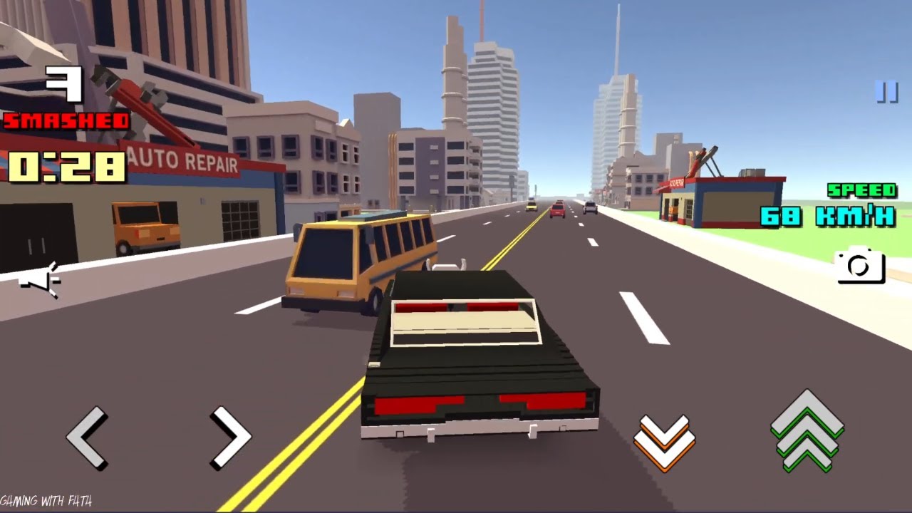 Blocky Car Racer - game for Android and iOS - YouTube