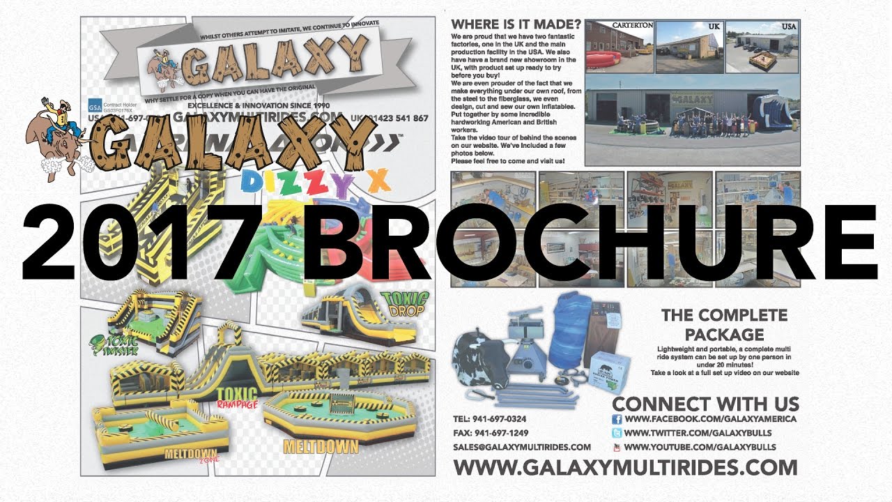 2017 Galaxy Multi Rides Brochure - YouTube