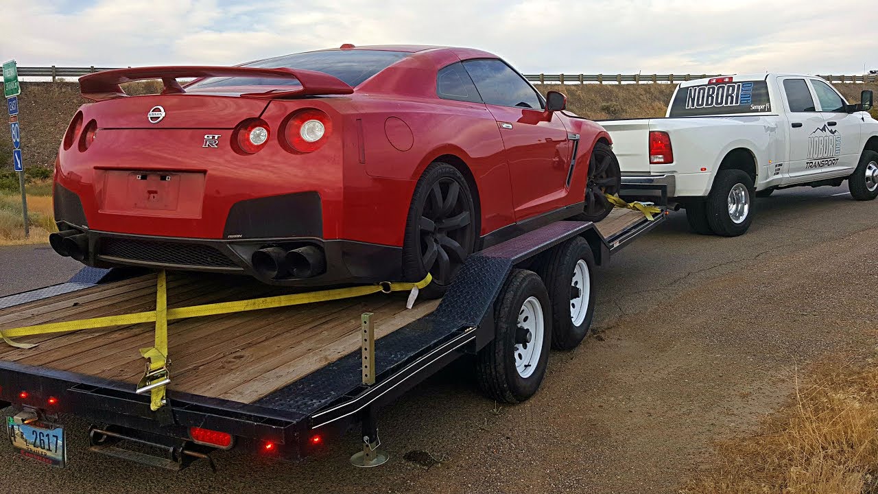 Totaled Nissan GT-R Rebuild - Part 1 - YouTube