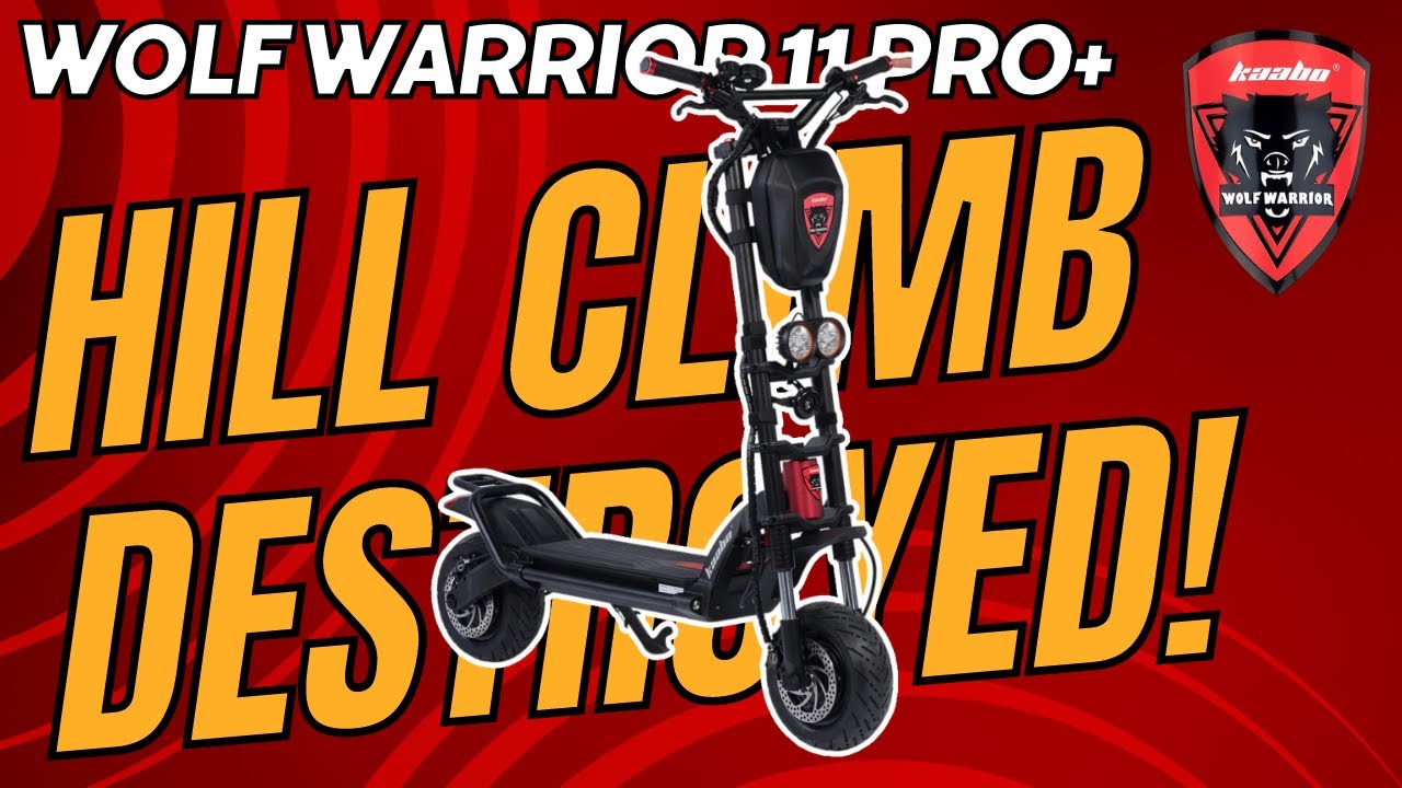 Kaabo Wolf Warrior 11 Pro+: The Ultimate Hill Climb Machine - YouTube