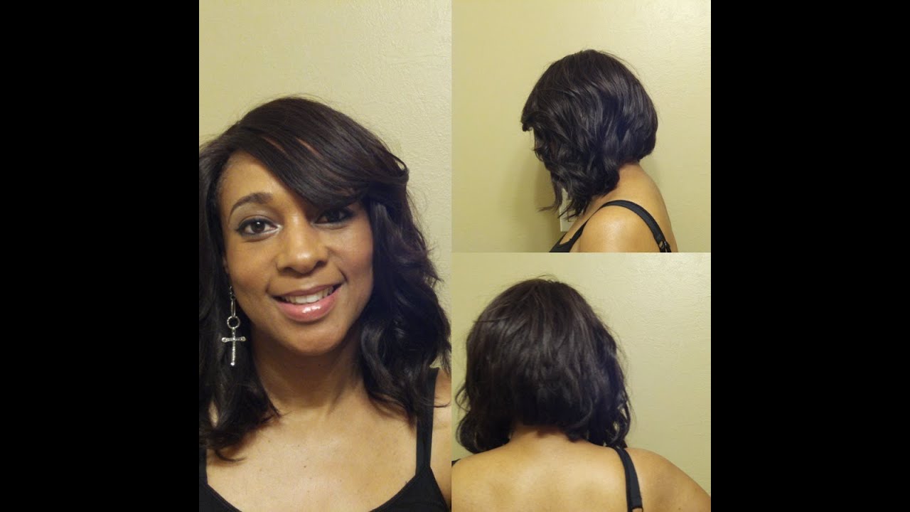 DIY TUTORIAL: BOB HAIR STYLE - YouTube
