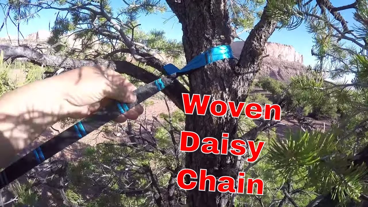 Testing Dyneema Woven Daisy Chain Webbing - Hammock Suspension - YouTube