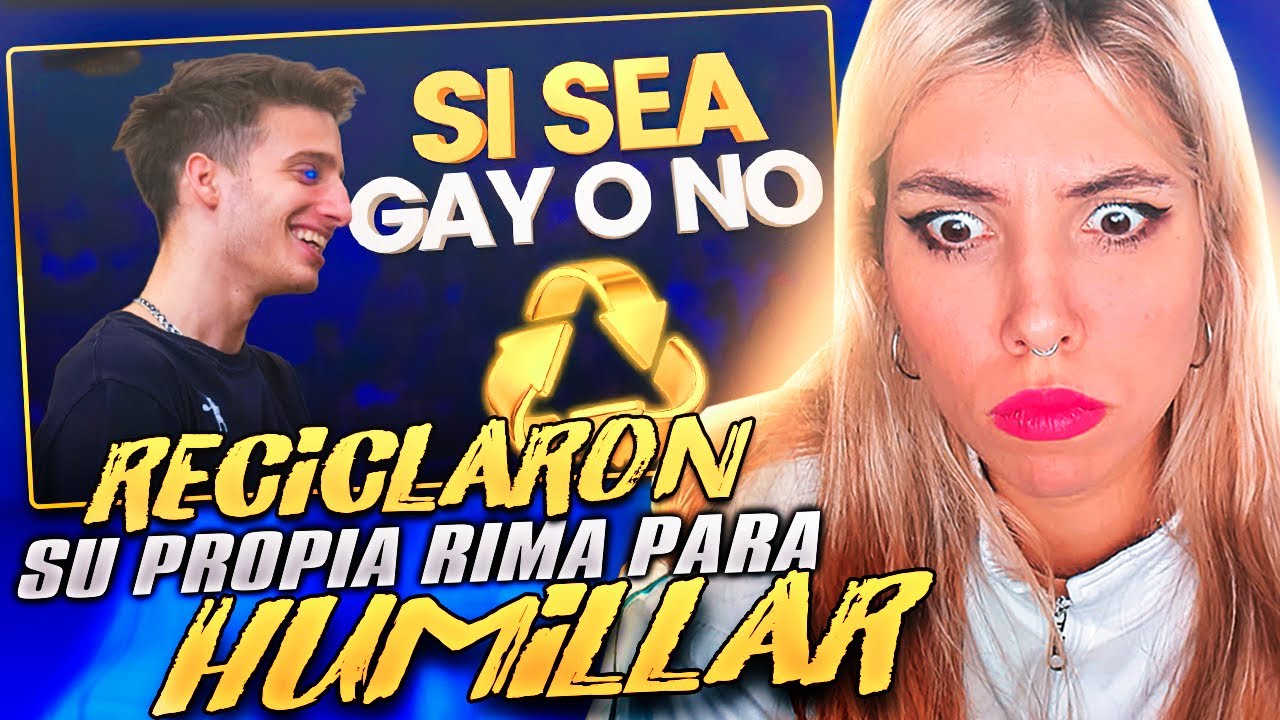 🎵¡RECICLARON SU PROPIA RIMA PARA HUMILLAR!🔥VENERANCIA REACCIONA - YouTube