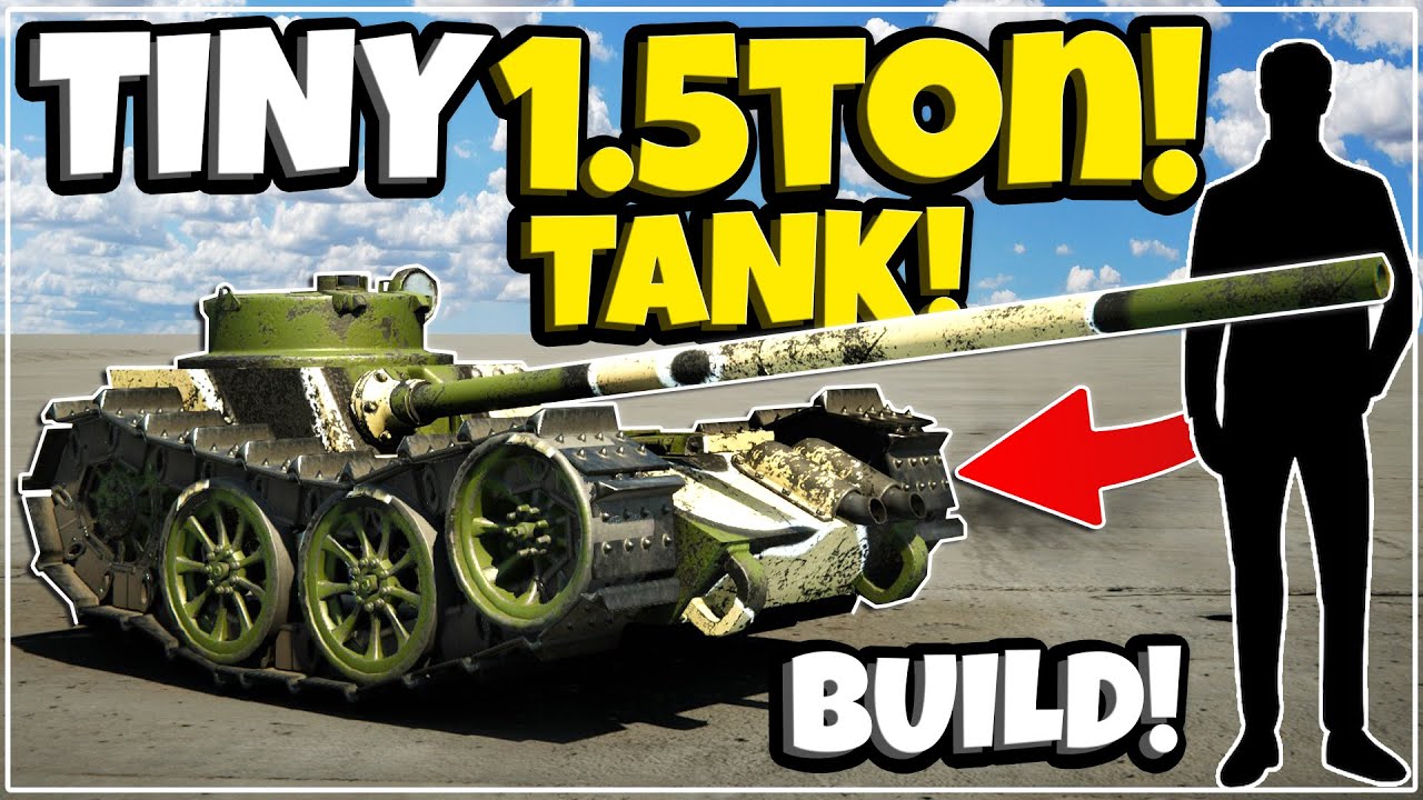 I Built A TINY 1.5 TON TANK In Sprocket! - YouTube