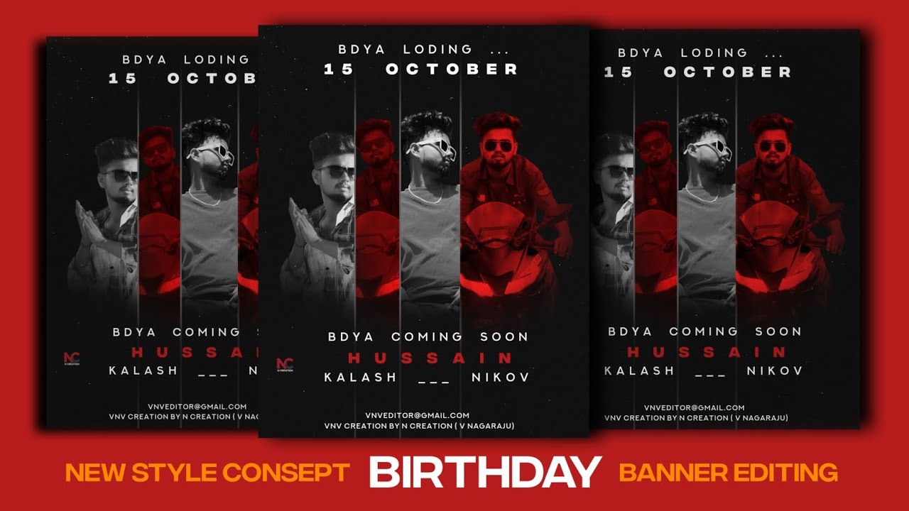 Cinematic Movie Poster Design in Photoshop2020 | N CREATION | - YouTube