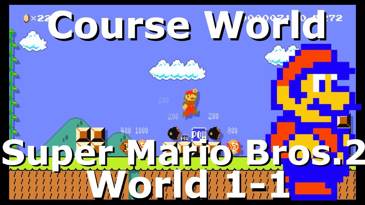 Super Mario Maker 2 - Course World - "Super Mario Bros. 2" - YouTube