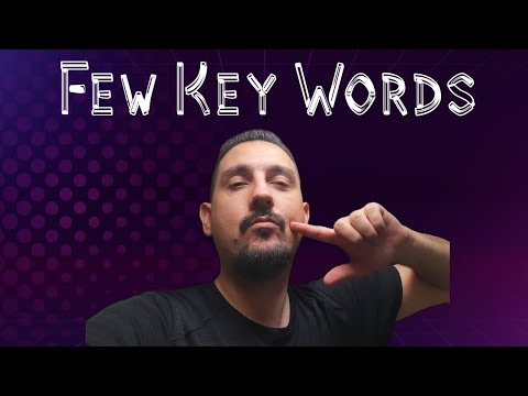Few Key Words - YouTube