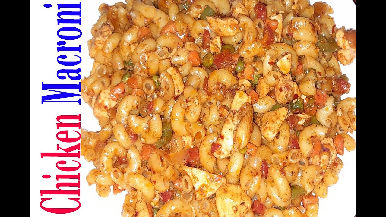 Chicken Macroni||how to make chicken macroni at home||chicken macaroni ...