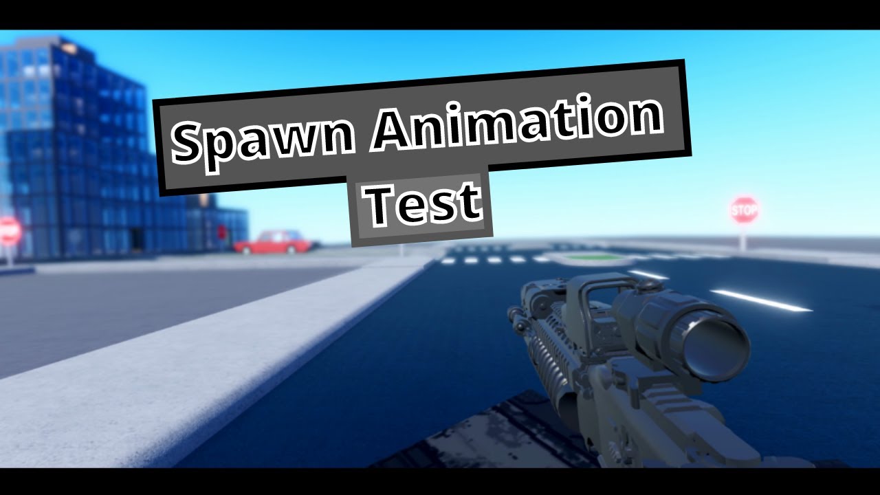 spawn animation test - YouTube