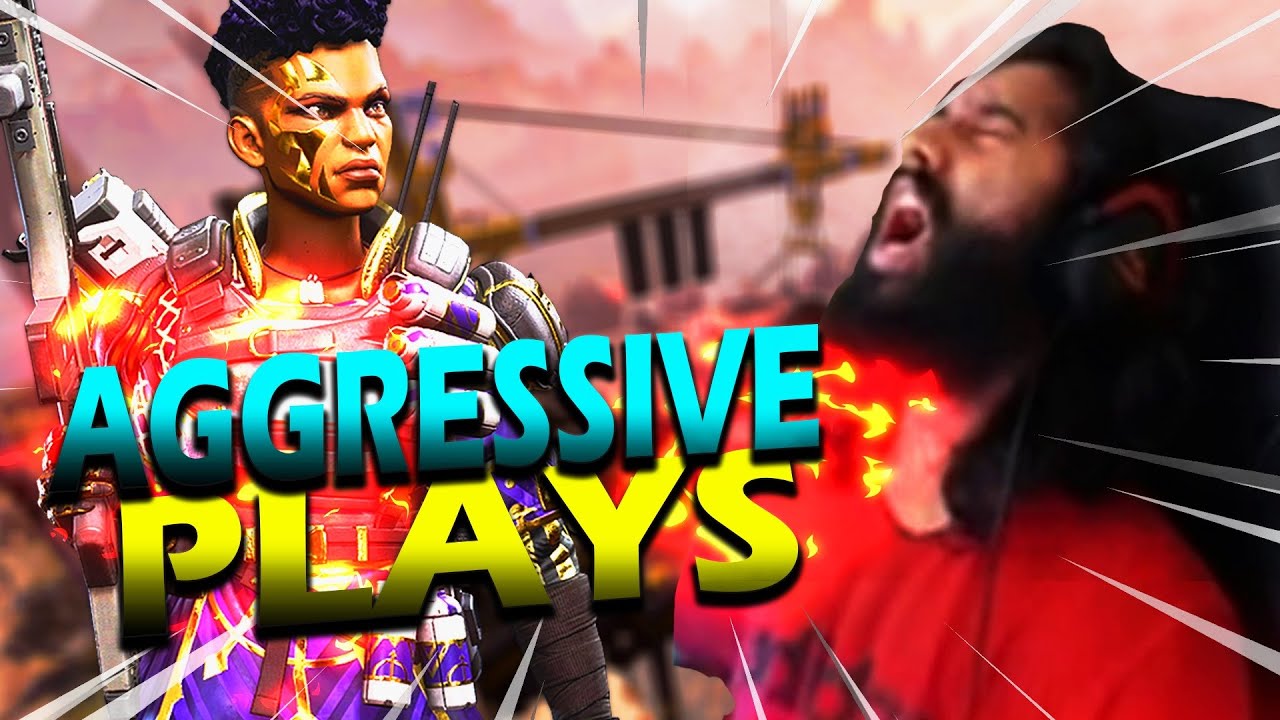 ShivFPS When BANGALORE PROS Make '' AGGRESSIVE PLAYS '' | ShivFPS Apex ...