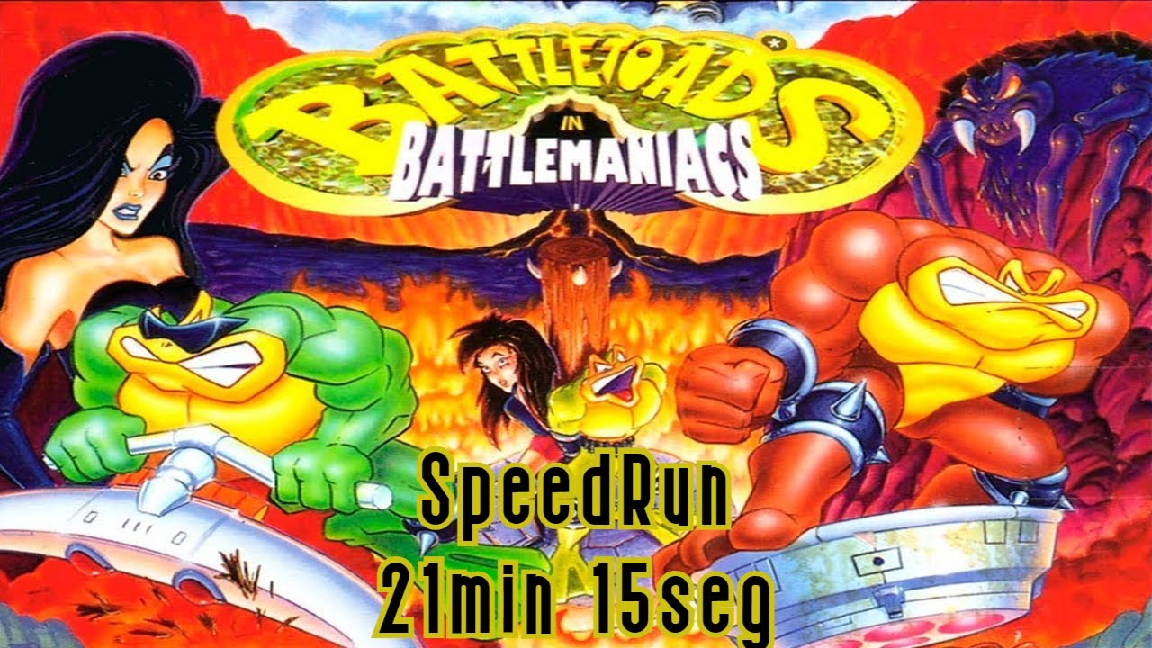 Battletoads In Battlemaniacs SNES SpeedRun Pimple 21min 15seg - YouTube