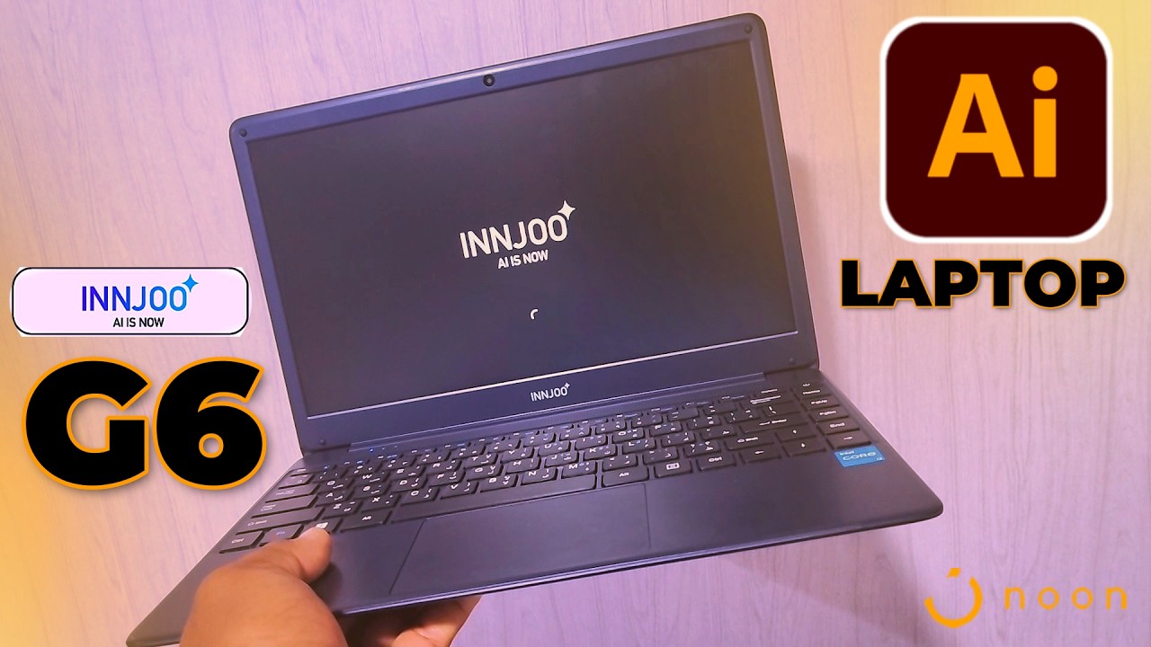 INNJOO G6 AI Laptop With 14.1-Inch Display, Core i3-8130U Processor/8GB ...