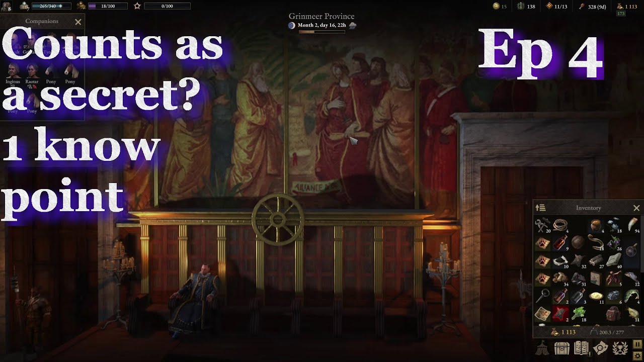 Wartales - Gosenberg Update - Lets Play Episode 4 - Alazarian Embassy ...