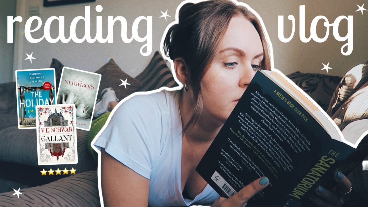WEEKLY READING VLOG | reading 4 books in one week and seeing Six the ...