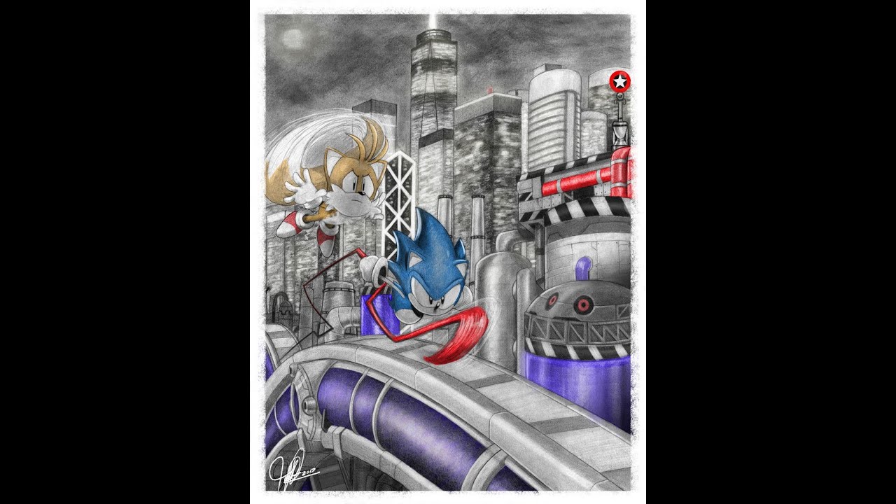 Sega Genesis Sonic the Hedgehog 2 Boss Theme March of the Machines ...