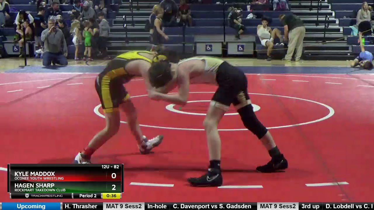 12U 82 Hagen Sharp Rockmart Takedown Club Vs Kyle Maddox Oconee Youth ...