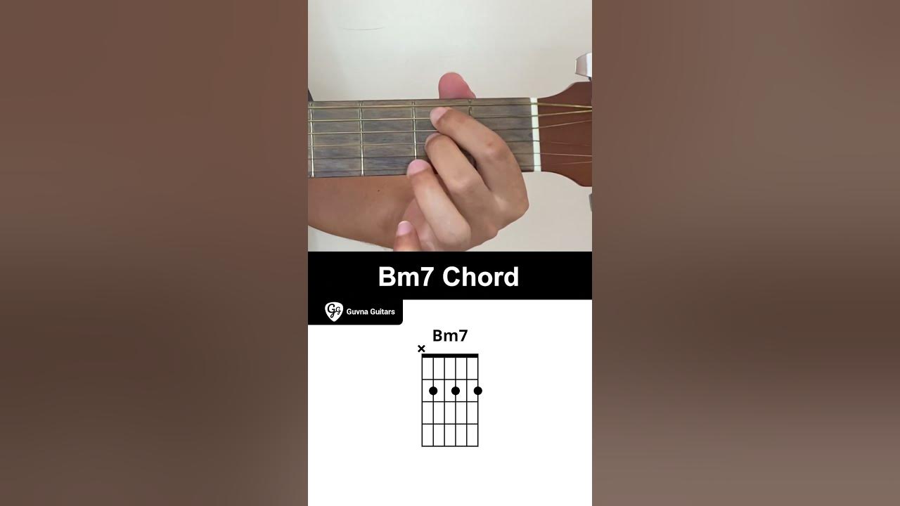 How To Play The Bm7 Chord On Guitar - Guvna Guitars - YouTube