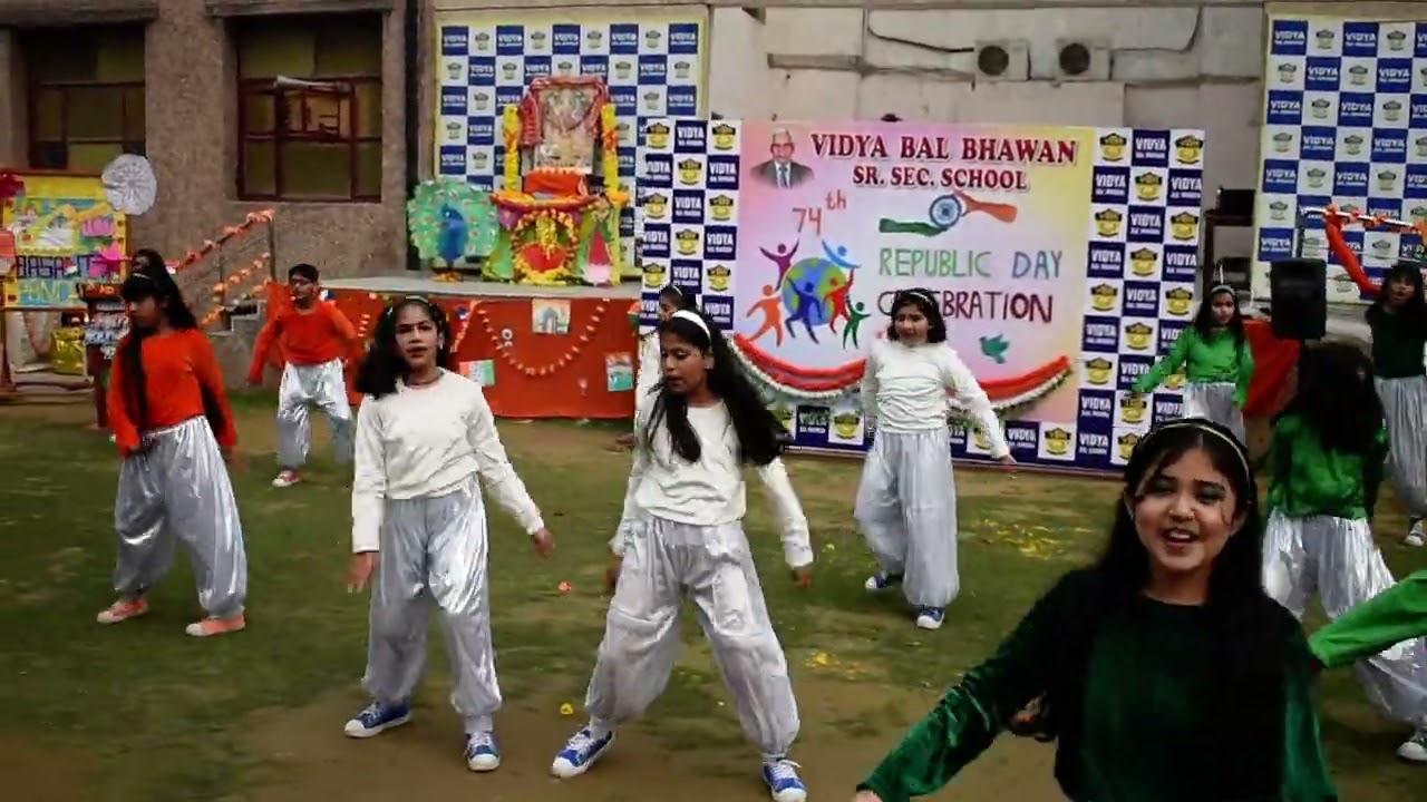 Republic Day Celebration of Vidya Bal Bhawan Sr. Sec. School, Sec-11 ...