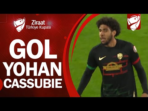 GOL Yohan Cassubie | Alanyaspor 1-1 Amed SK | Ziraat Türkiye Kupası 5. Tur Maçı